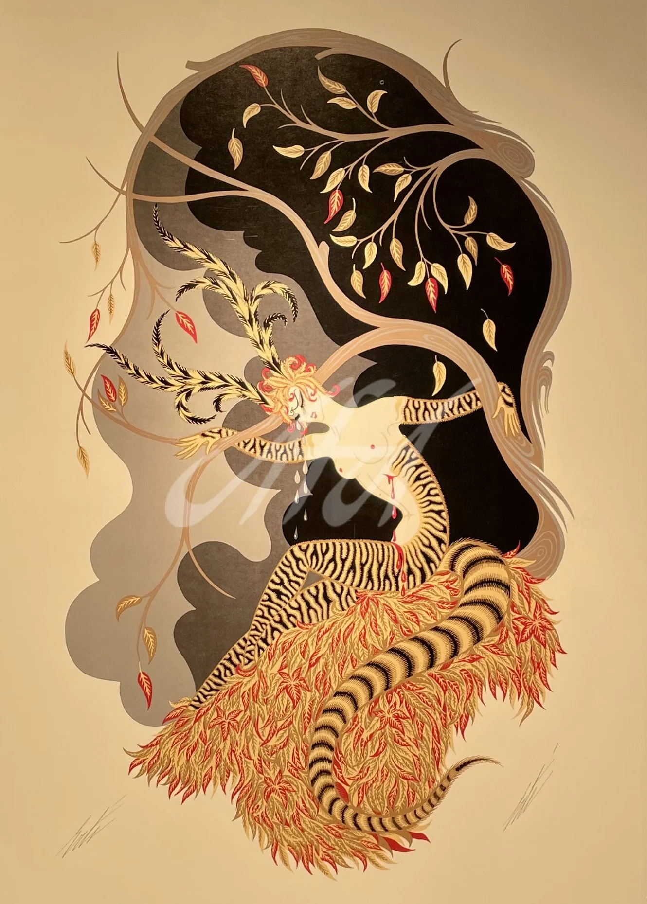 Erte graphic Artwork — American Fine Art Inc.