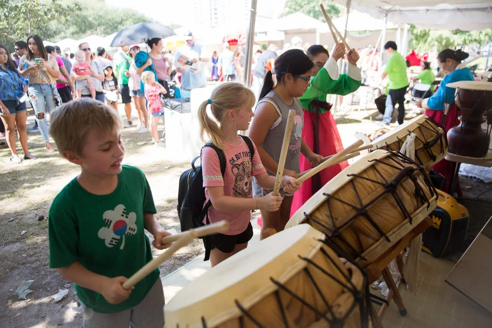 💙Korean Village (Kids) — Korean Festival Houston