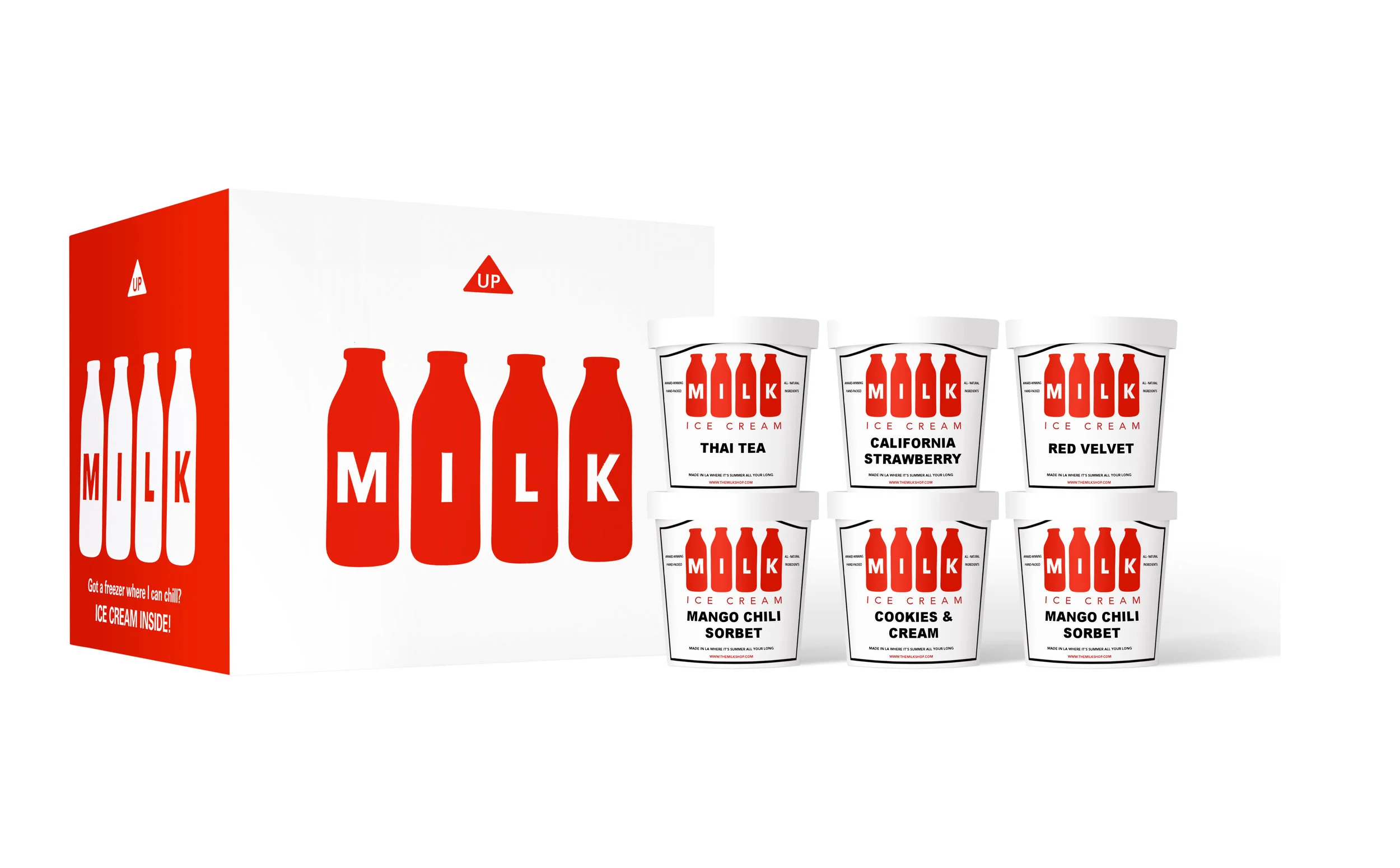 PINT BOX — MILK