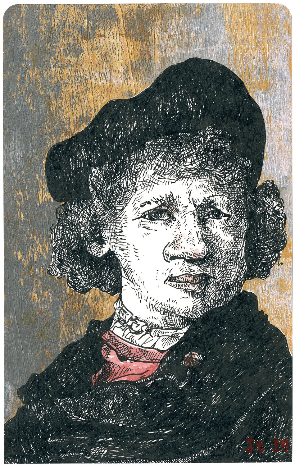 REMBRANDT SELF PORTRAITS — JONATHAN TWINGLEY