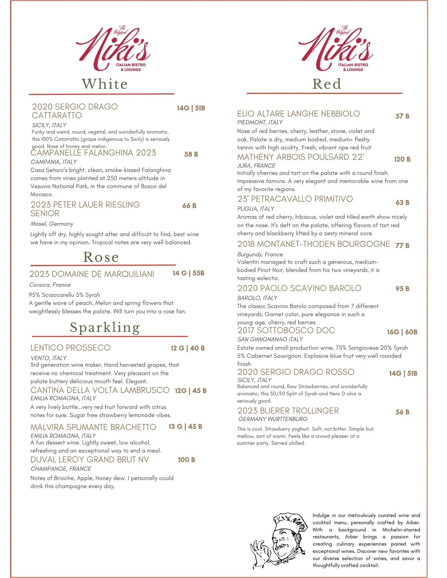 Niki's Italian Bistro & Lounge