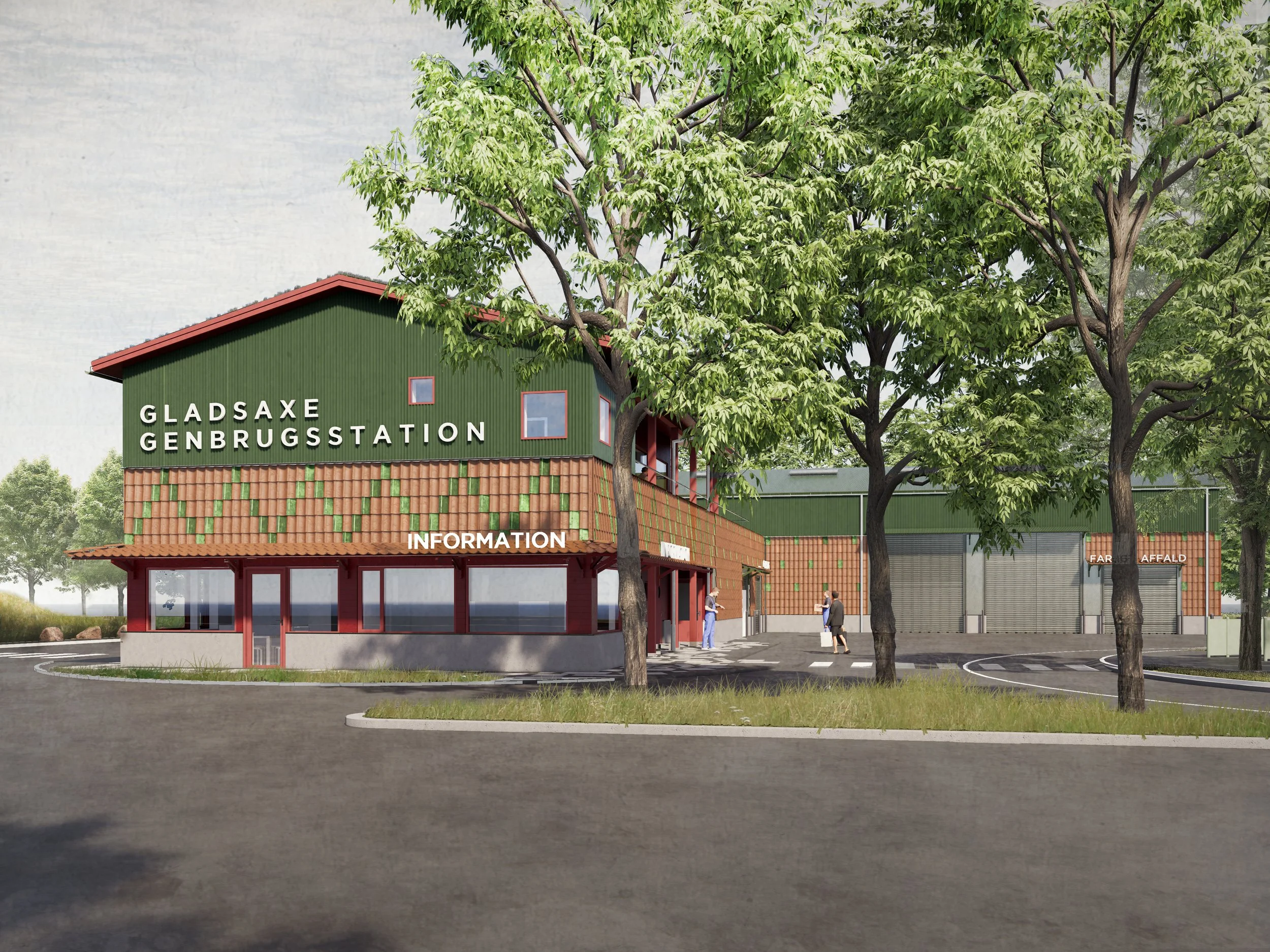 ERHVERV - Gladsaxe Genbrugsstation — BBP Arkitekter