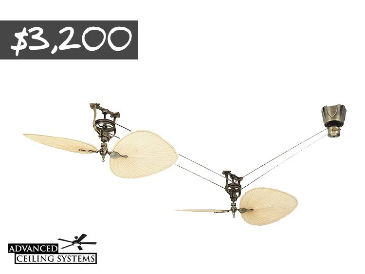 15 Most Expensive Ceilings Fans Available Right Now - Luxury Ceiling ...