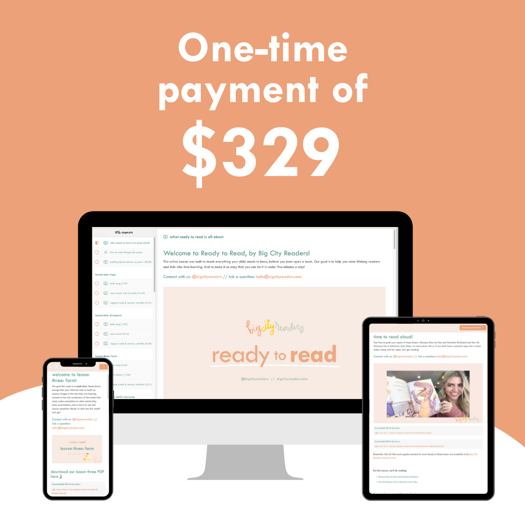 Ready to Read — big city readers