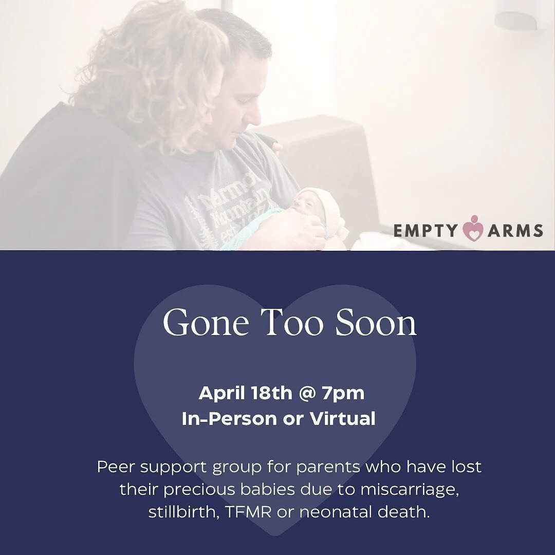 Peer Support Groups | Empty Arms Perinatal Loss Support Services