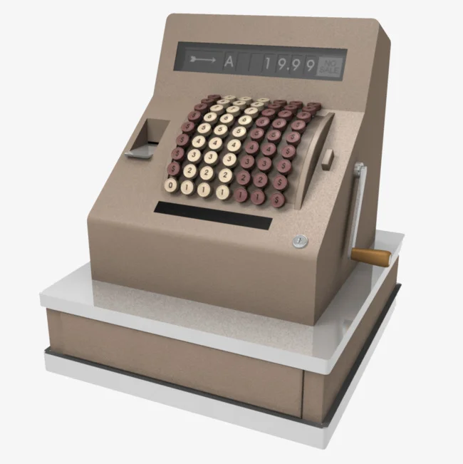 1970s cash register online