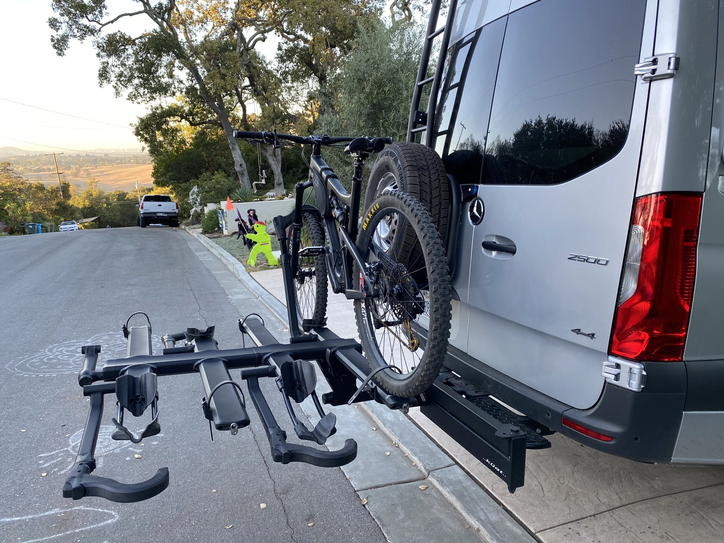 Sprinter Build - Storage Box and Bike Rack — Silicon Valley Motor Club