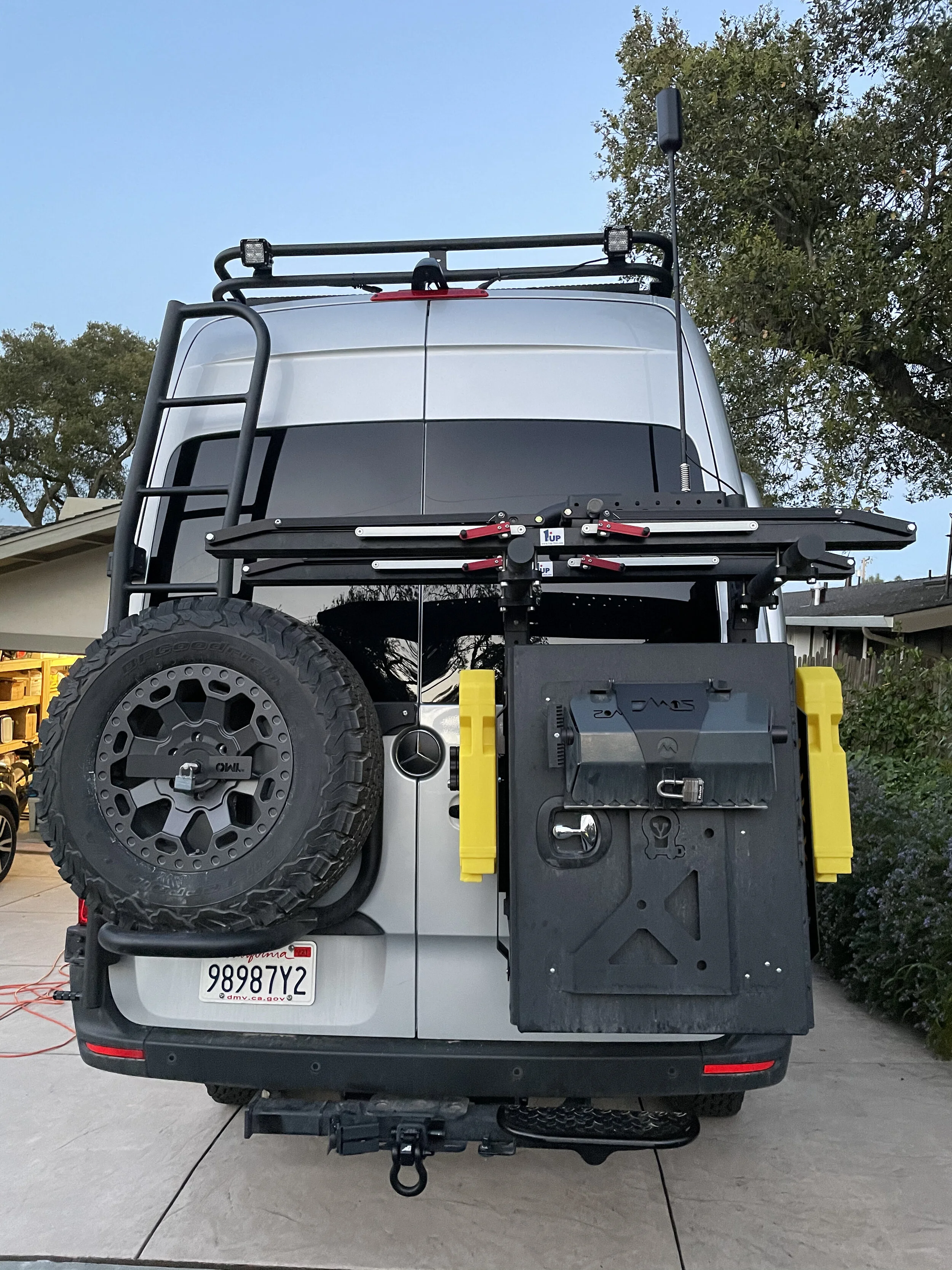 Sprinter Build - Storage Box and Bike Rack — Silicon Valley Motor Club