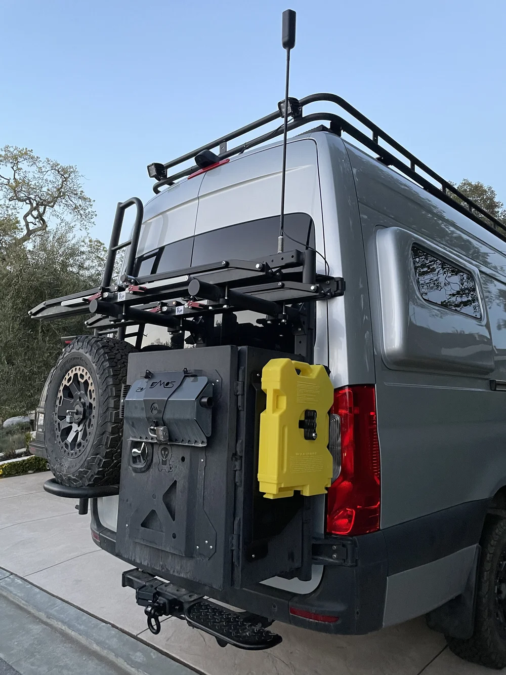 Sprinter Build - Storage Box and Bike Rack — Silicon Valley Motor Club