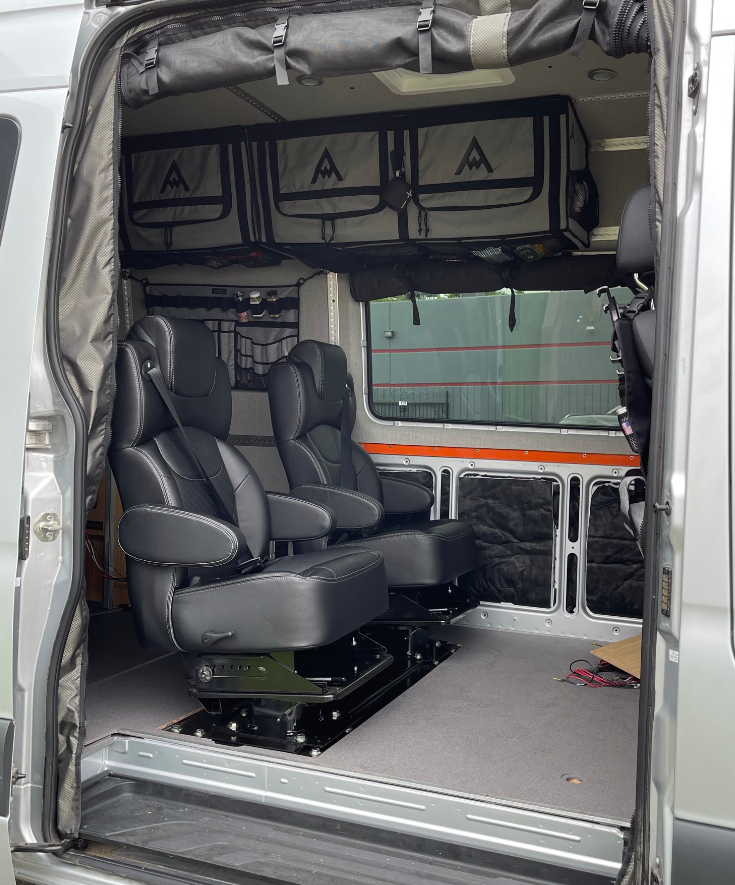 Sprinter Build - Captain Chairs — Silicon Valley Motor Club