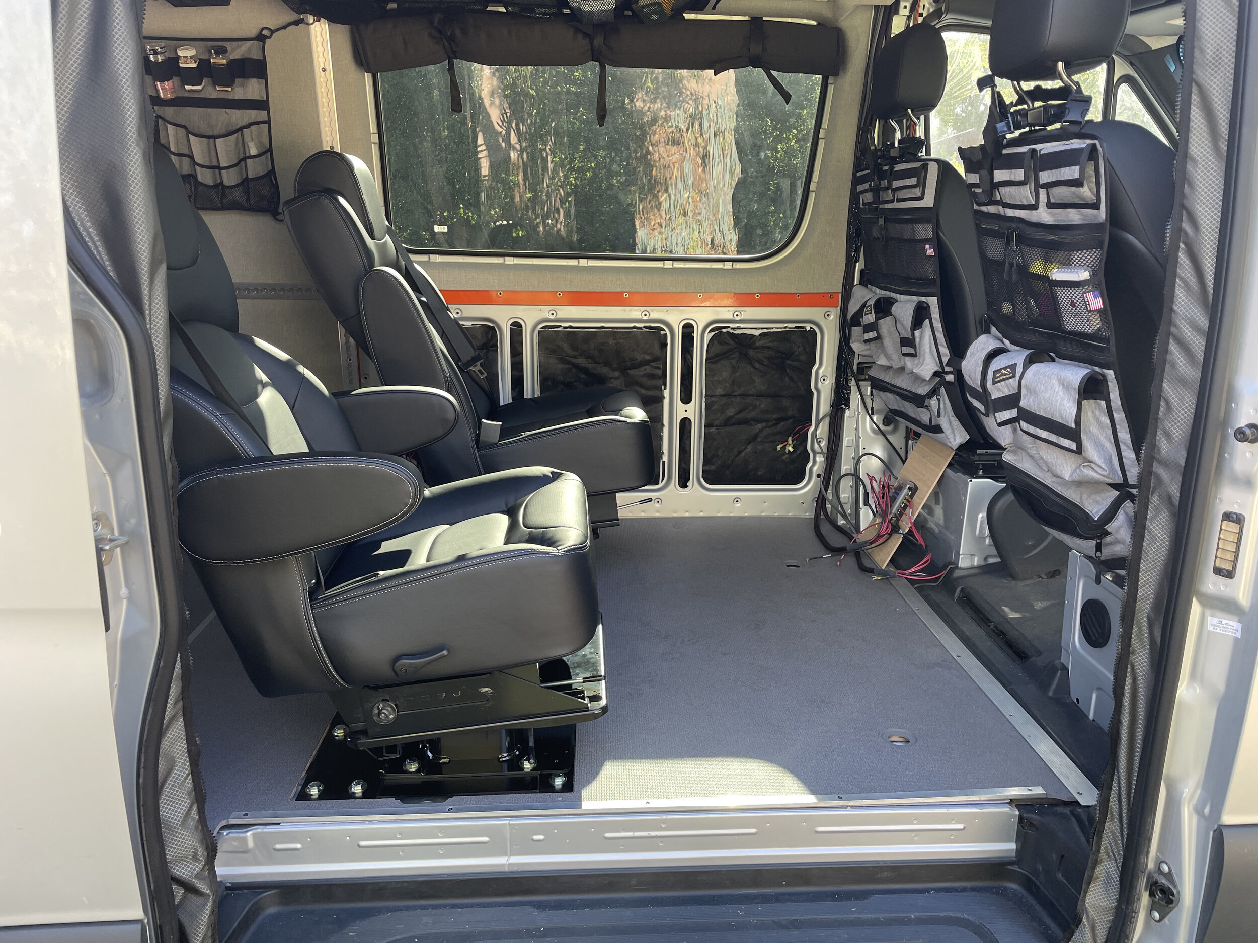 Sprinter Build - Captain Chairs — Silicon Valley Motor Club