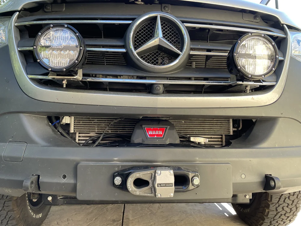 Sprinter Build - Winch — Silicon Valley Motor Club
