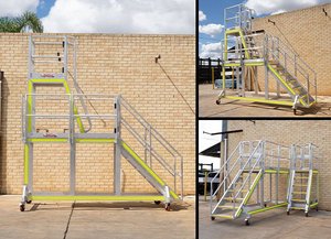 Access Platform Safety Ladders - Weld East Fabricators