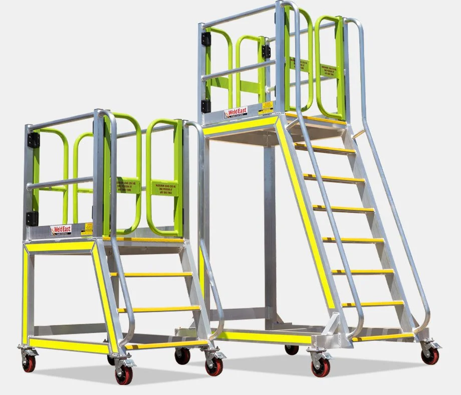Access Platform Safety Ladders - Weld East Fabricators