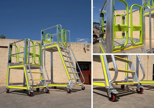 Access Platform Safety Ladders - Weld East Fabricators