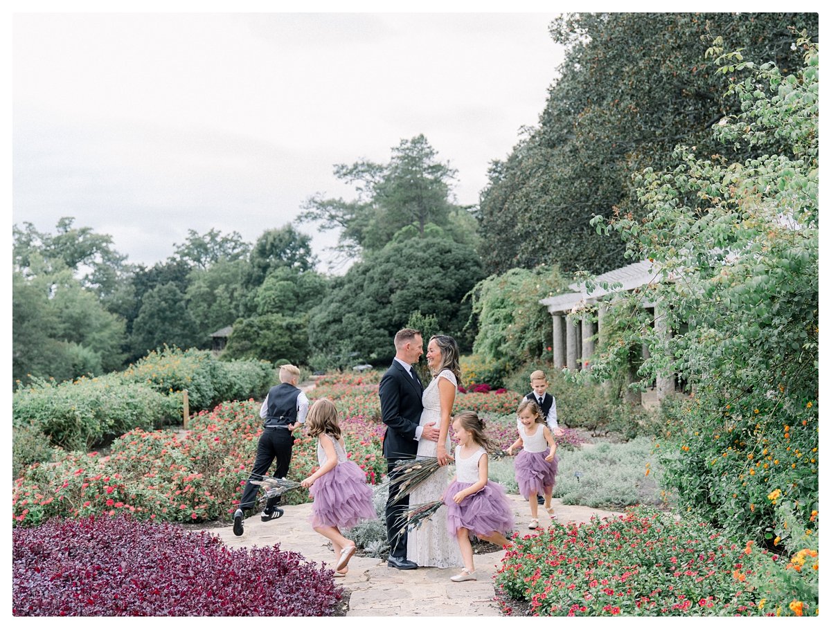 Intimate Wedding at Maymont Park with Family