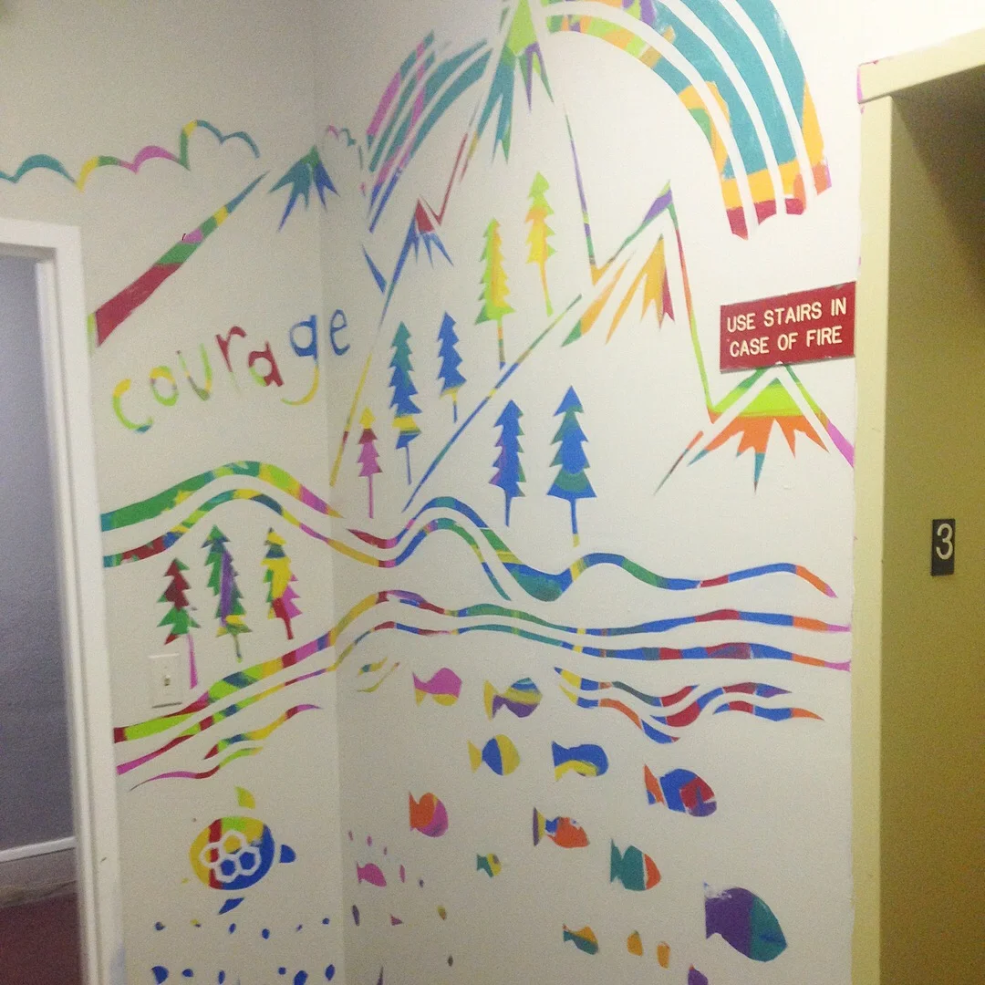 Collaborative Mural — The Art Room