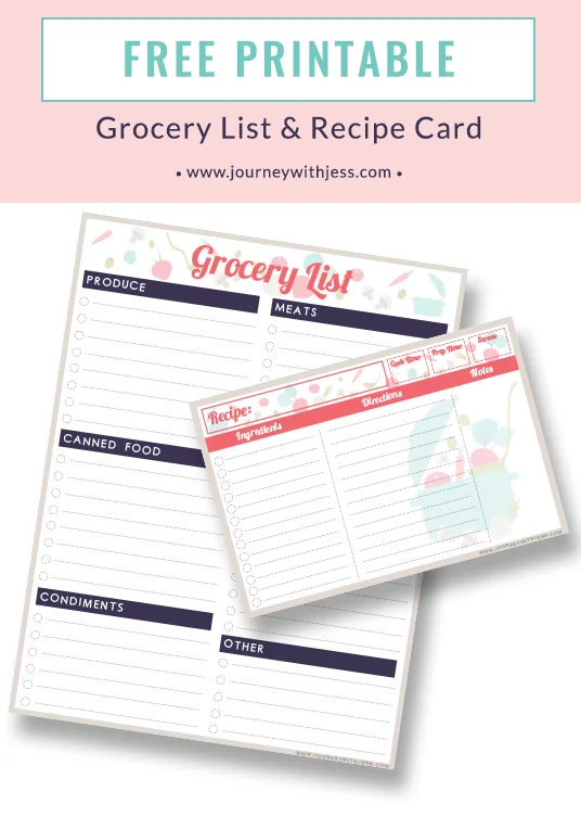 Recipe List Template
