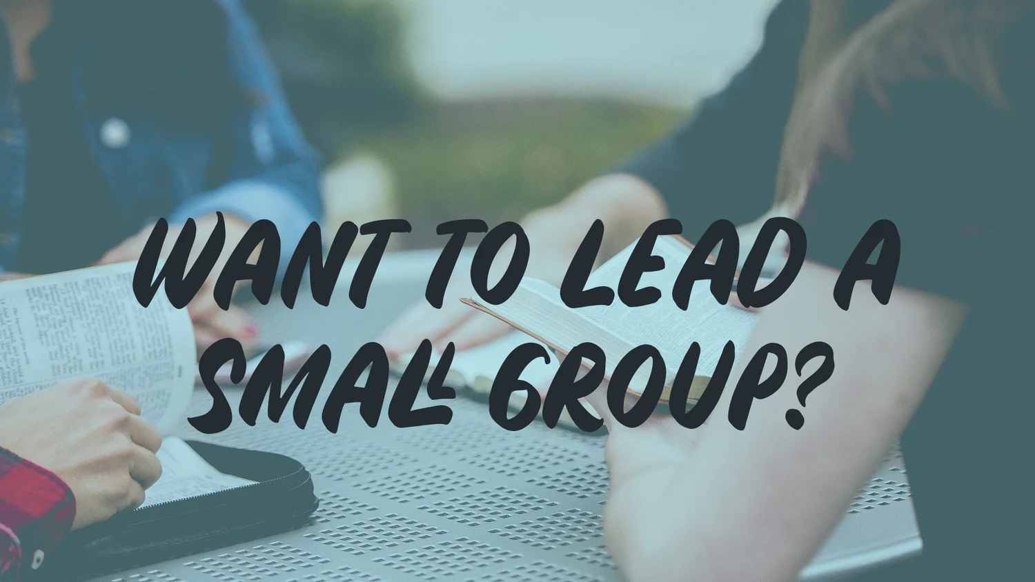 Small Groups — Living Water Community Church
