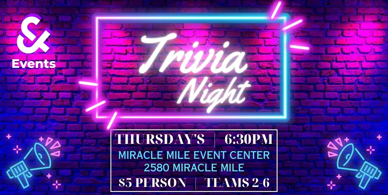 Upcoming Events — J&J Events