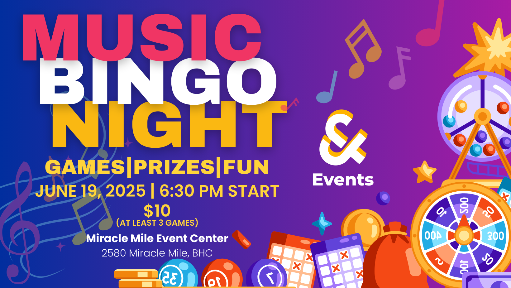 Upcoming Events — J&J Events