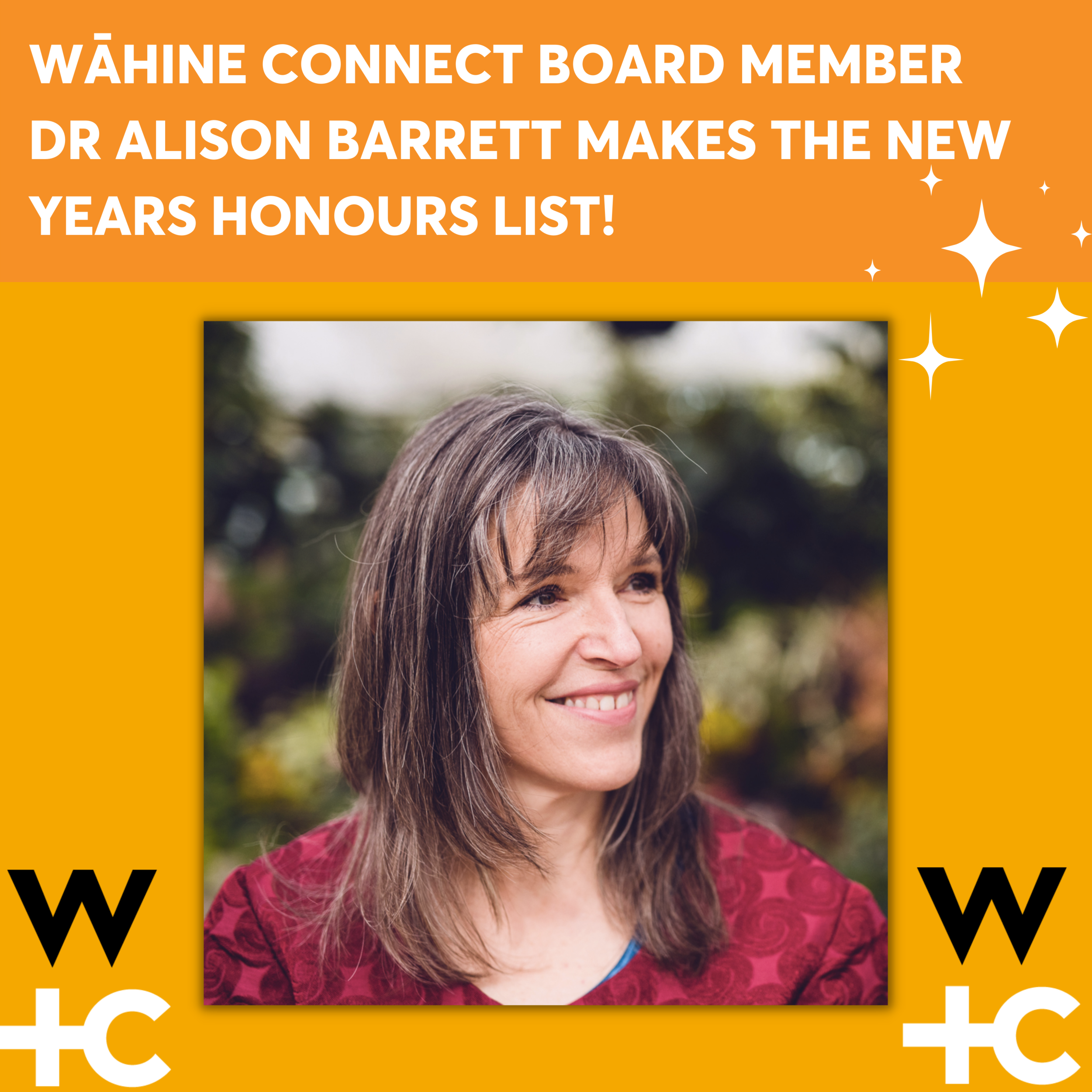 Honouring our very own, Dr Alison Barrett! — Wāhine Connect