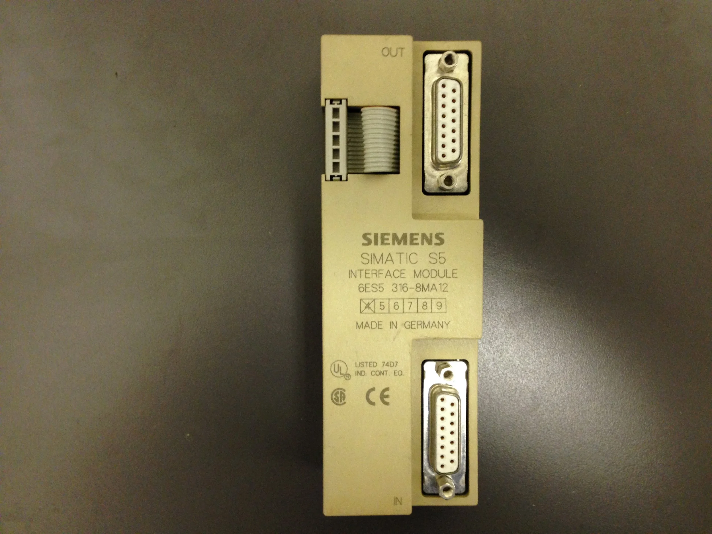 Siemens S5-95U 6ES5 316 8MA12 — LT Software Solutions