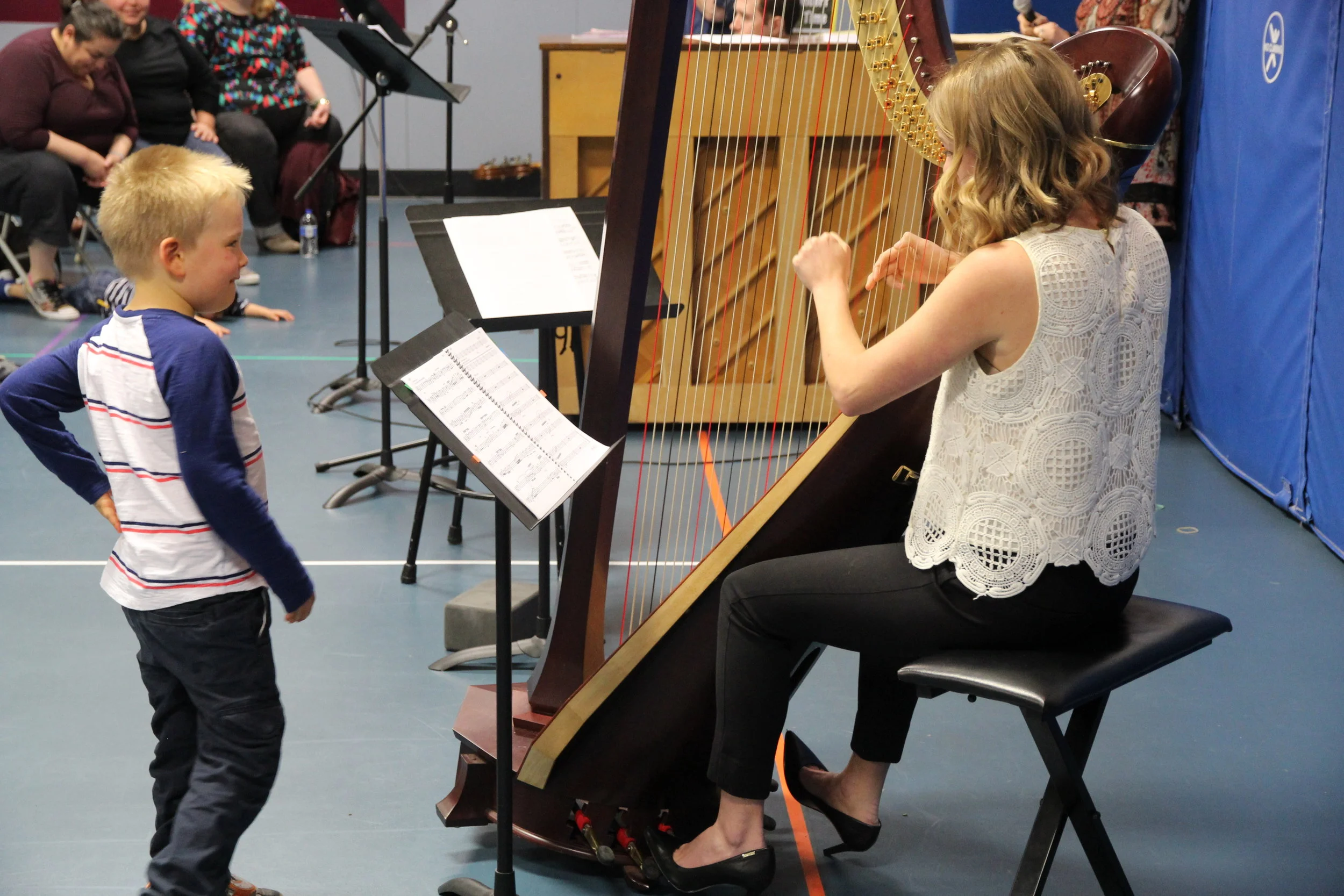 Harp Lessons — Stephanie Gustafson, Harpist