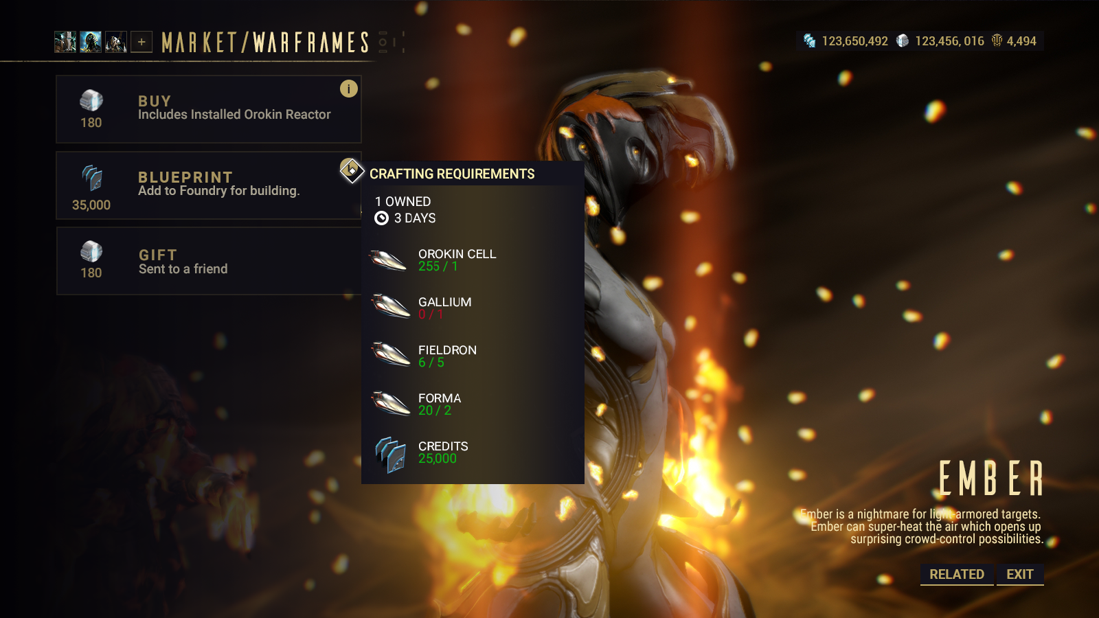 WARFRAME MARKET UI REDESIGN — CONOR SOUNESS