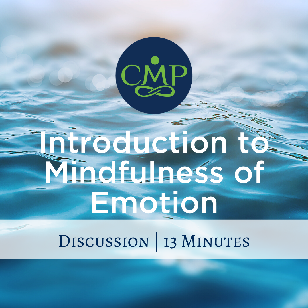 Introduction to Mindfulness of Emotions - Discussion — Community ...