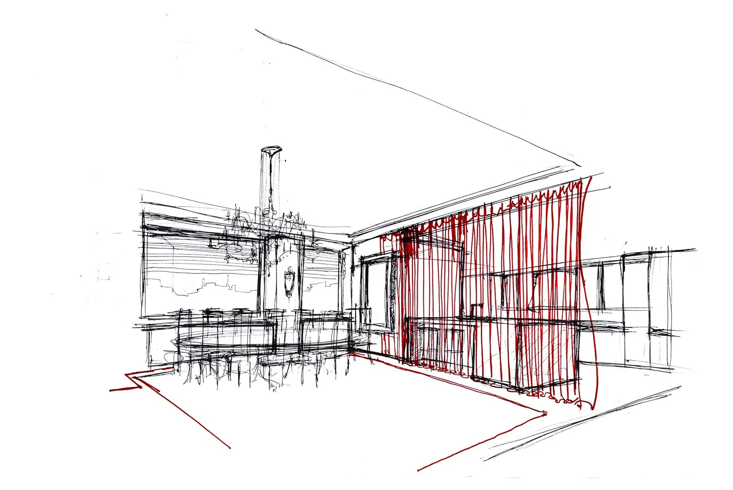 The Persistence of Hand Drawing: Interior Rendering Today — New York ...