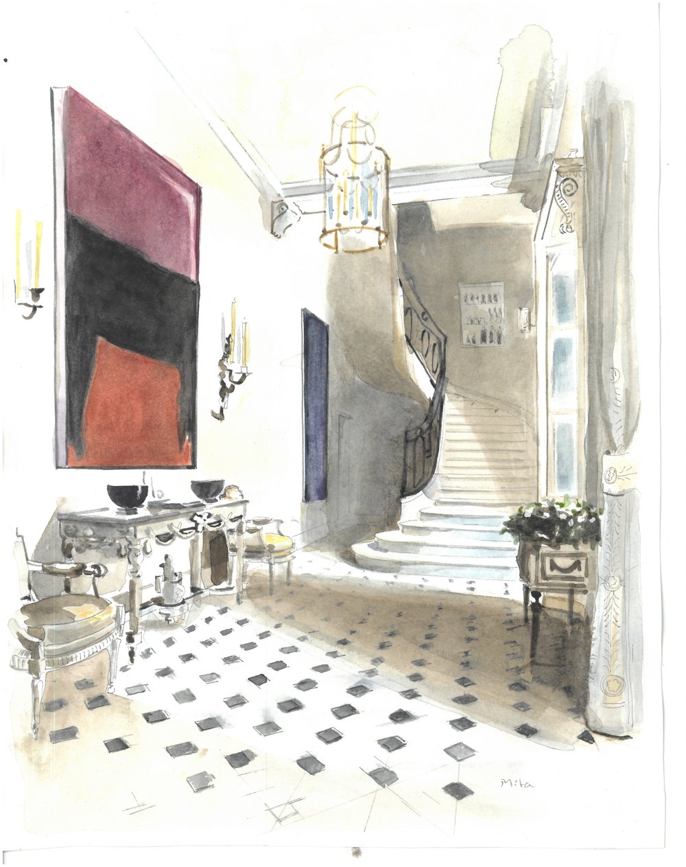 The Persistence of Hand Drawing: Interior Rendering Today — New York ...