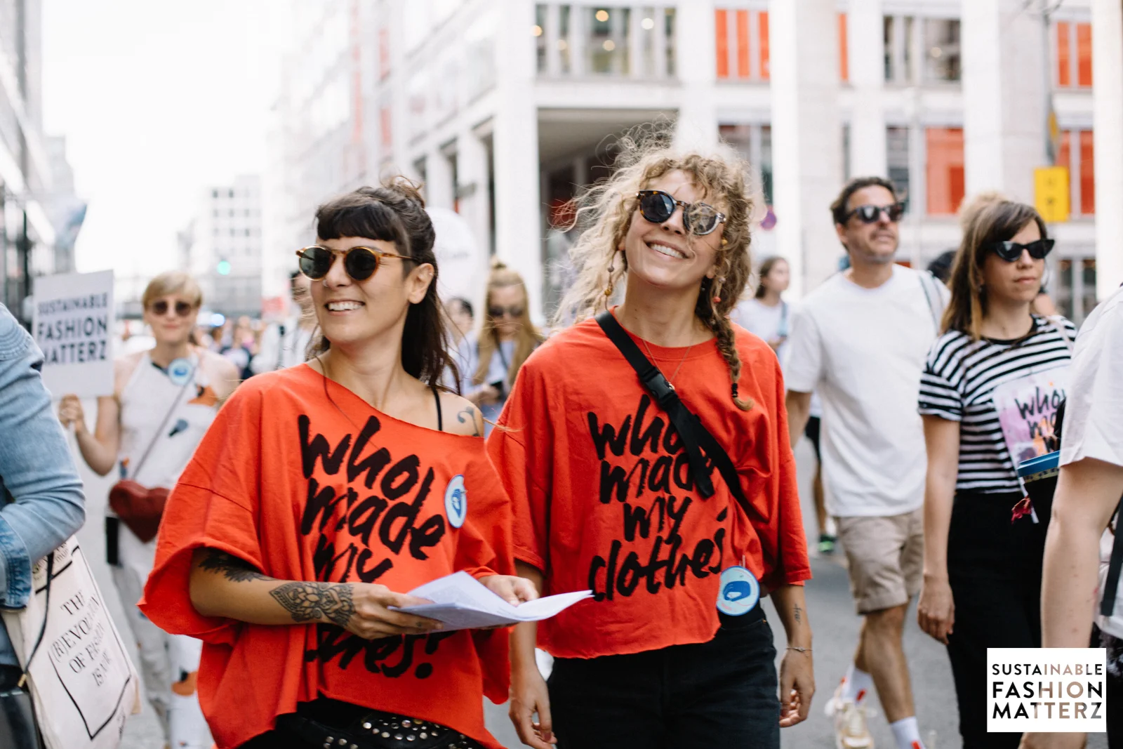 FASHION REVOLUTION at Berlin Fashion Week July 2019 — Sustainable ...