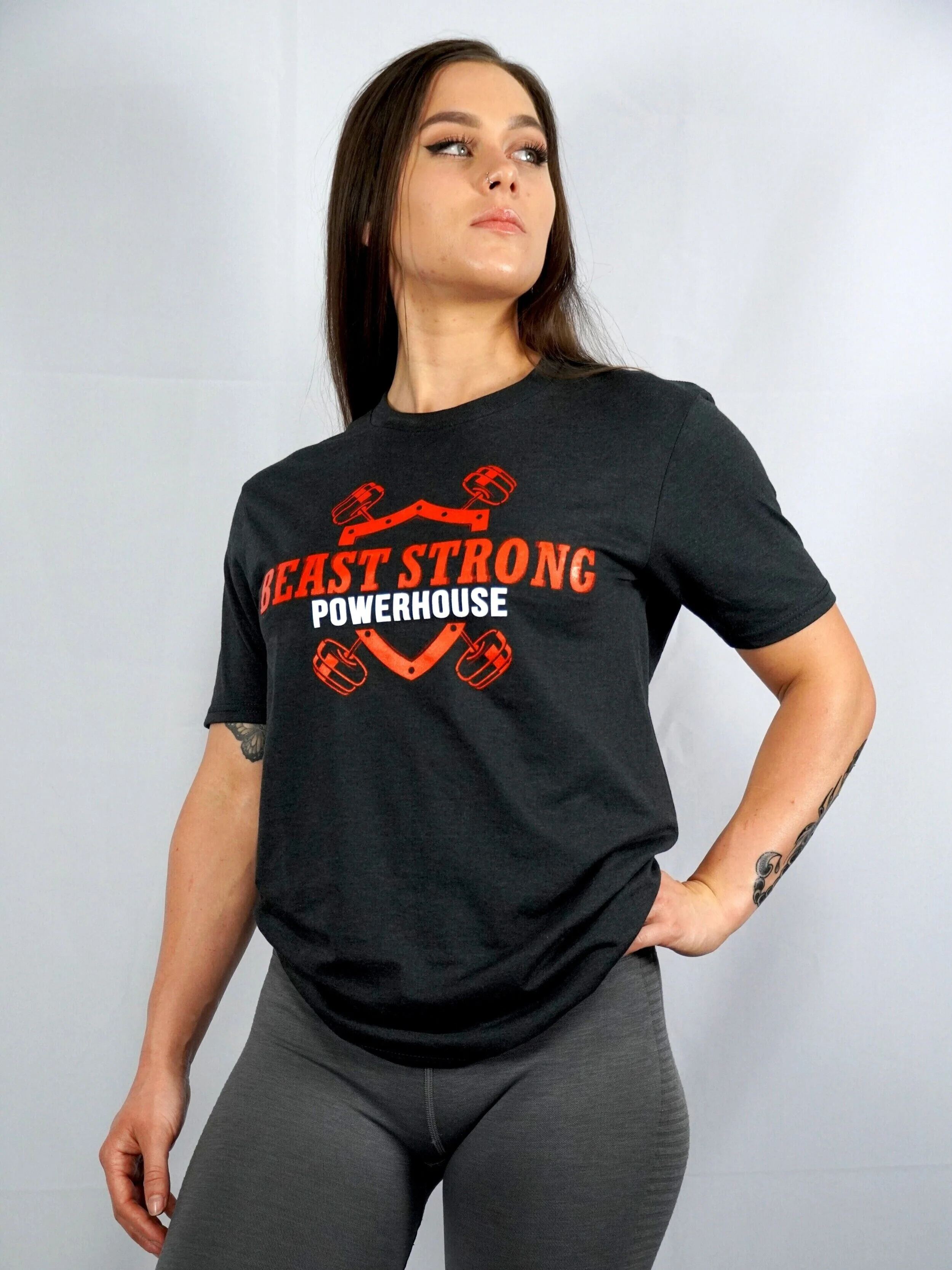Original Black Tee — Beast Strong Powerhouse