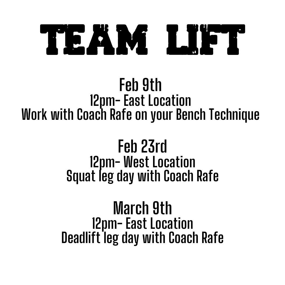 Upcoming Events — Beast Strong Powerhouse