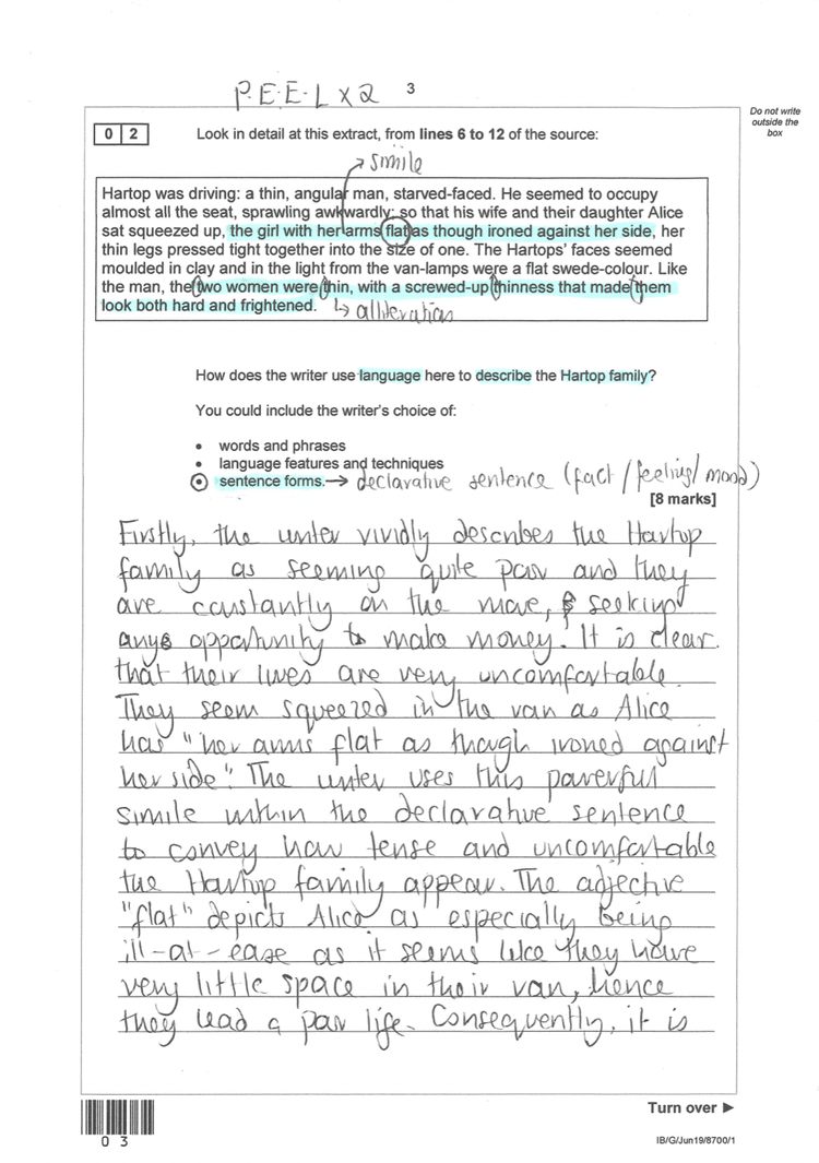 GCSE English Language Paper 1 Specimen Material Model 07 29 2023 GCSE English Language Paper 1 Specimen Material Model 07 29 2023