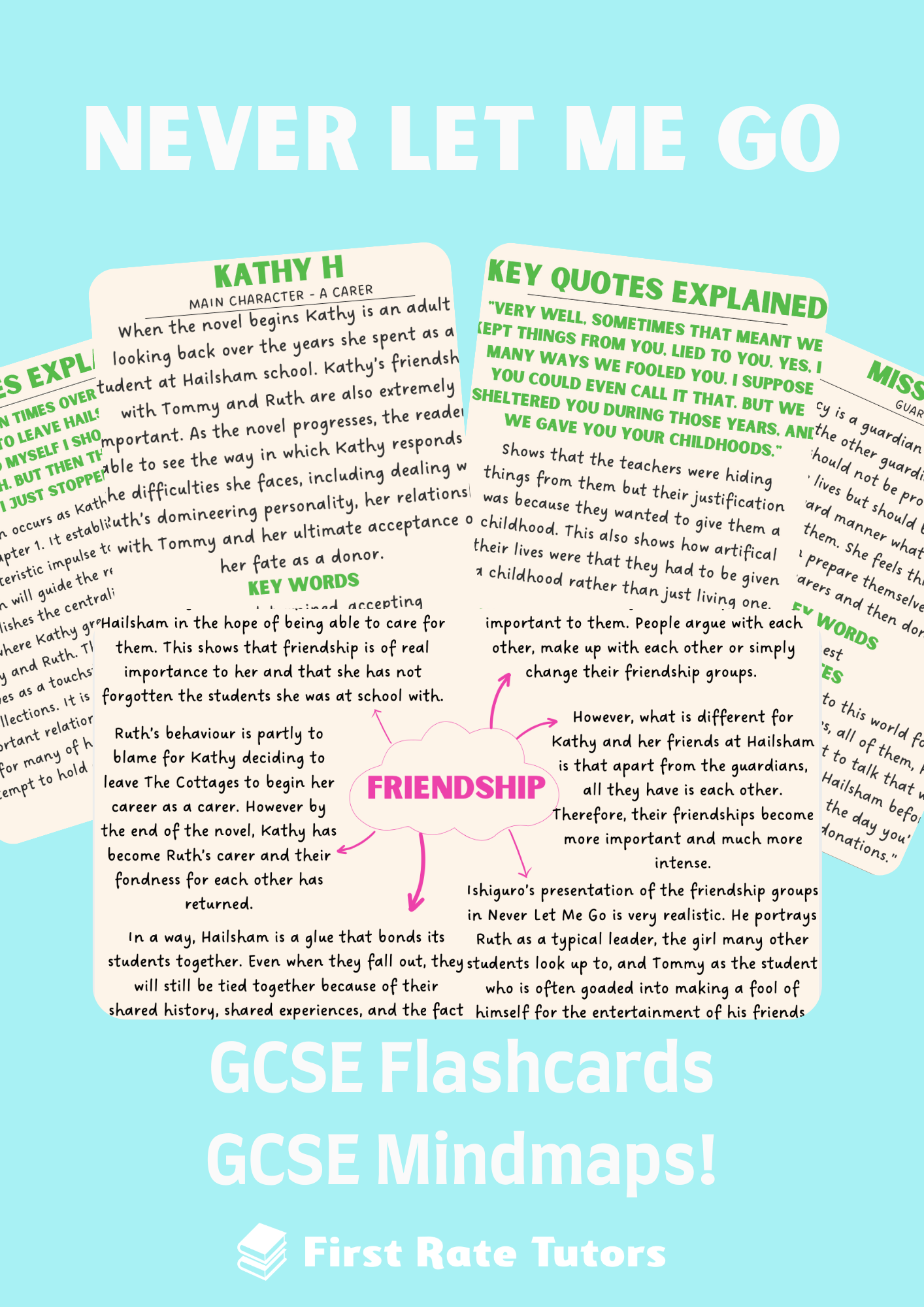 Flashcards & Mindmaps — First Rate Tutors