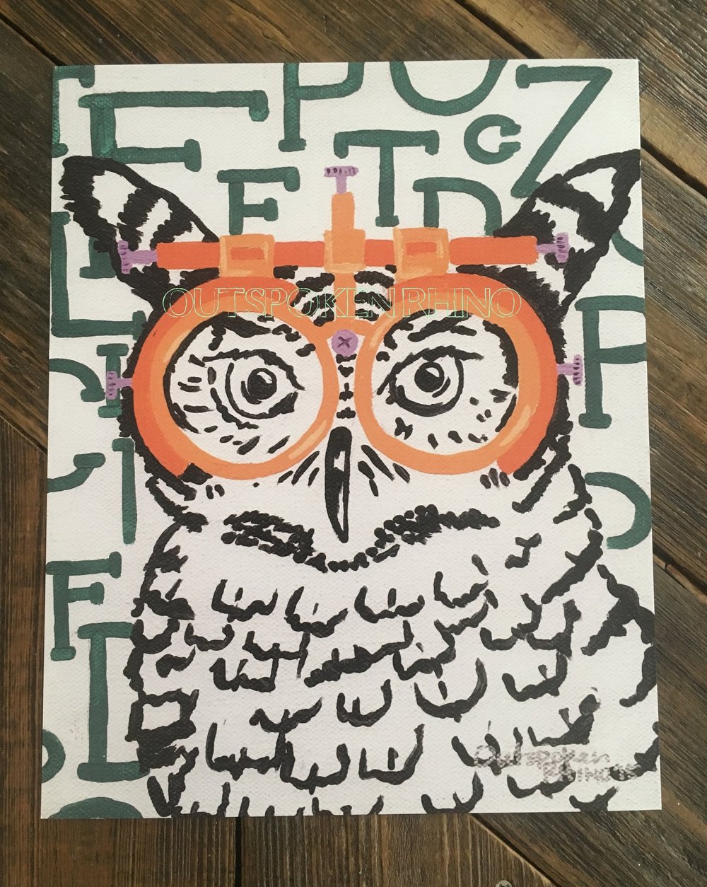 Owls Print Patterns Eyes