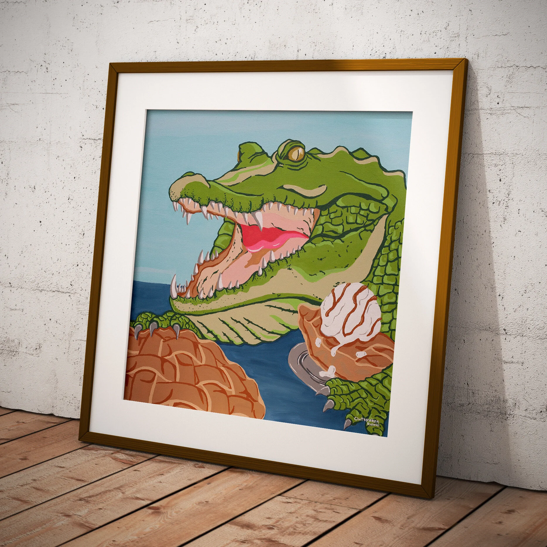 Alligator Art