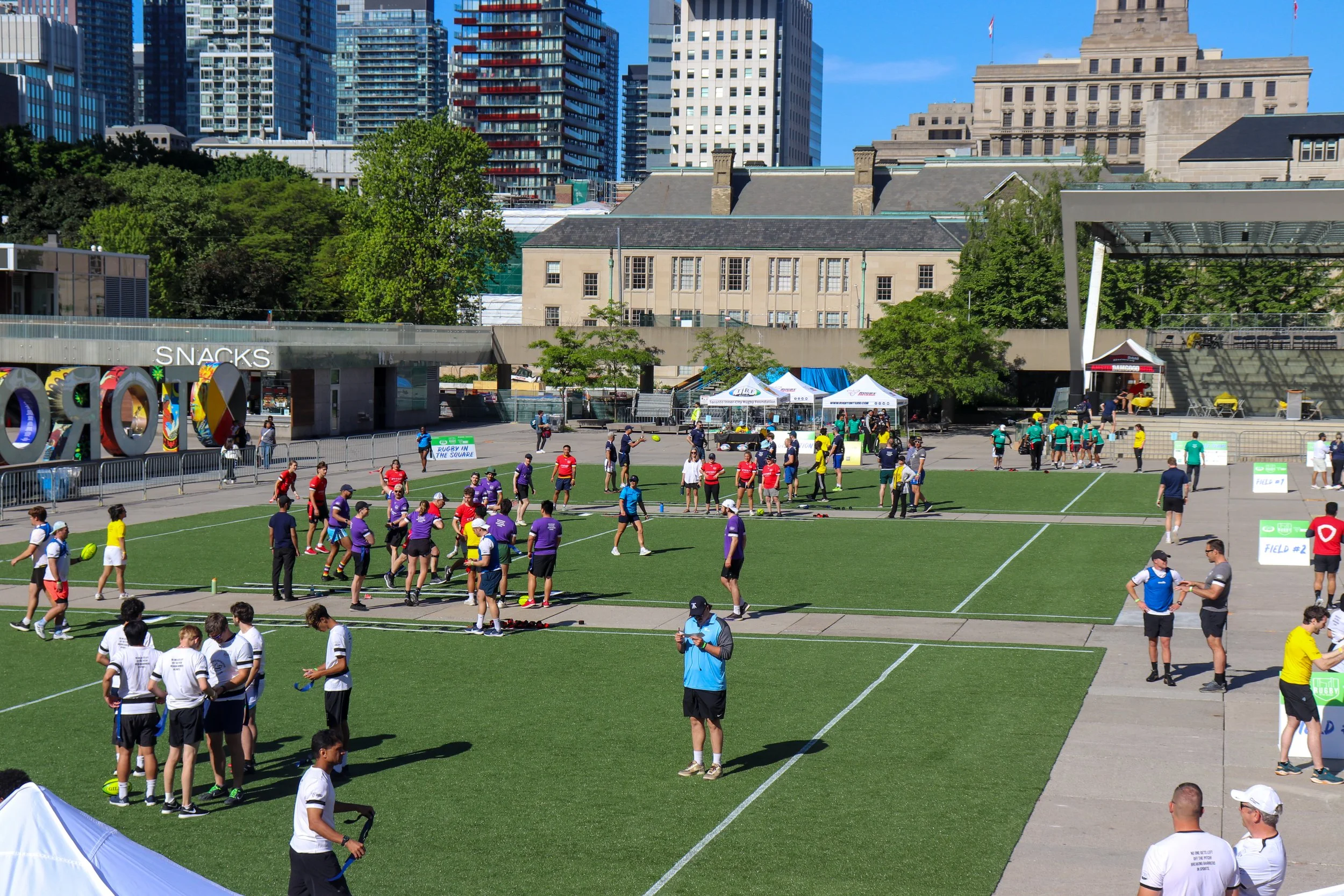 Rugby in the Square