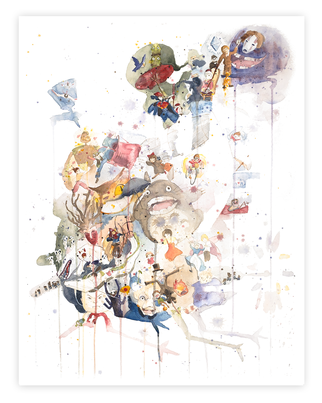 Geoff Pascual's Watercolor Art Portfolio — Pascual Productions