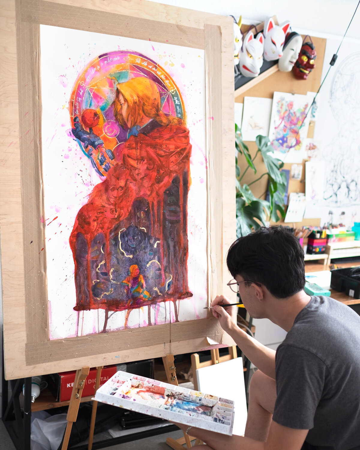 Geoff Pascual's Watercolor Art Portfolio — Pascual Productions