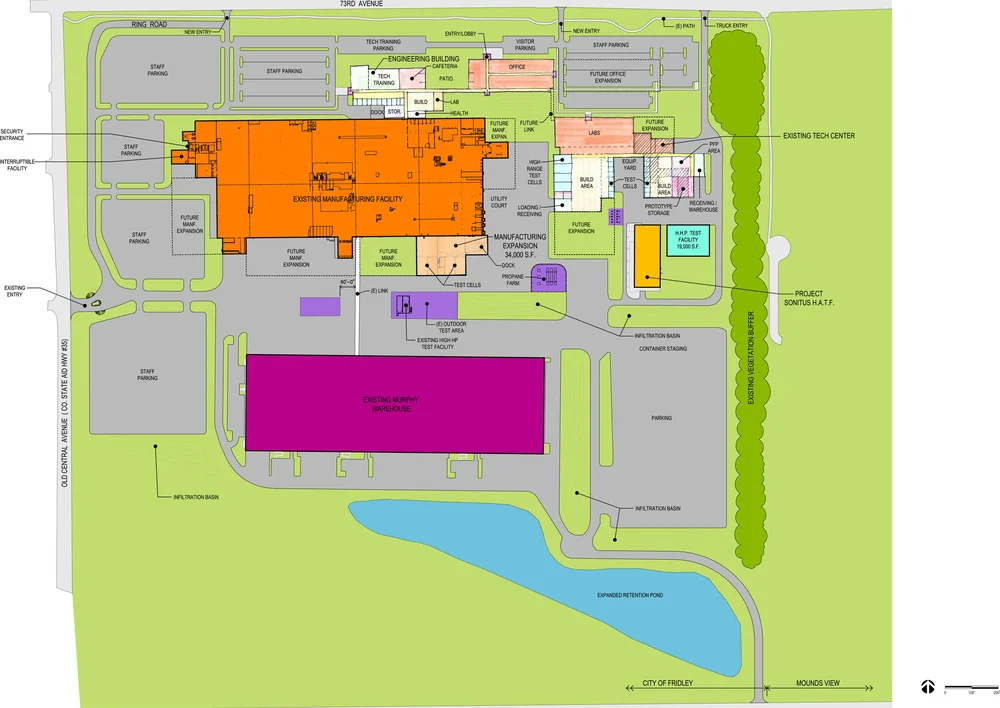 CUMMINS - FRIDLEY CAMPUS — HCM Architects