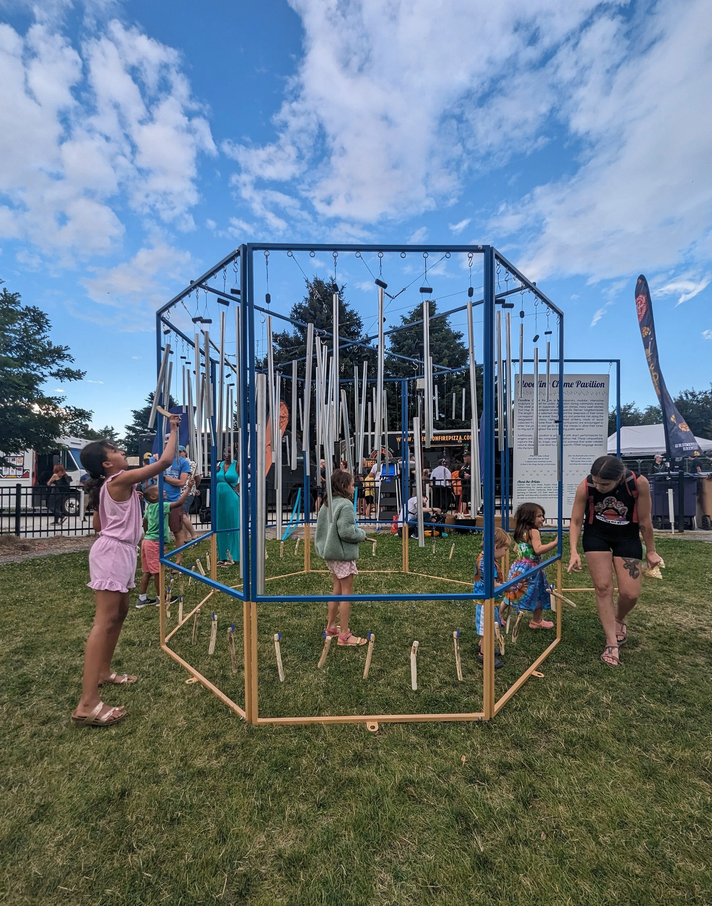Floodline Chime Pavilion — NATHAN HALL