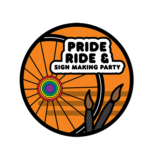 Pride Ride & Sign Making Party — Up North Pride