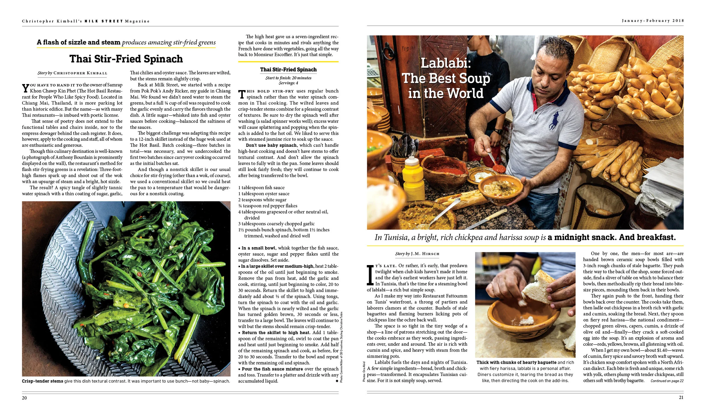 Magazine Article On Cooking