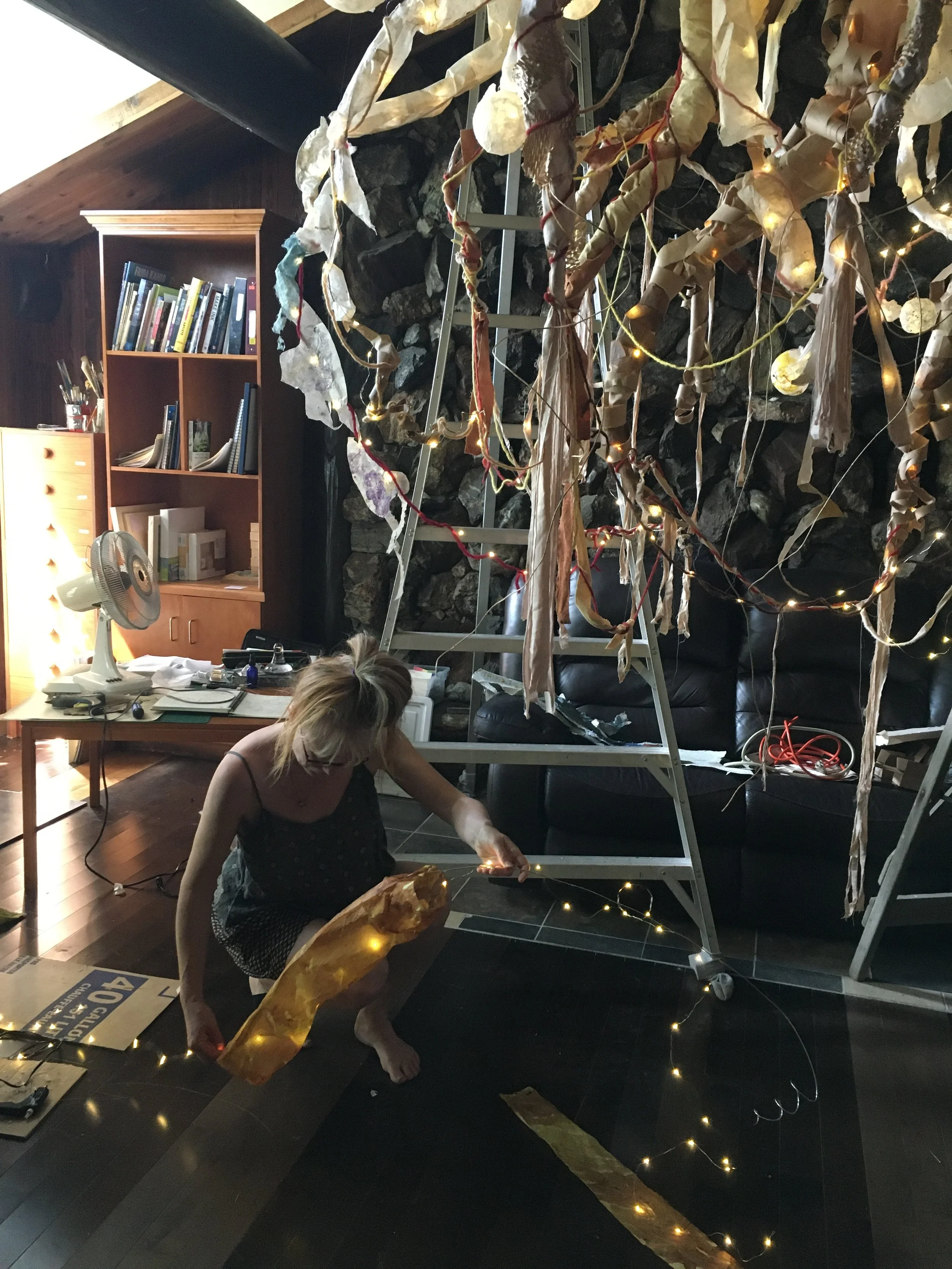 Gratitude for my local gallery, Salmon Arm Art Gallery and Happy New ...