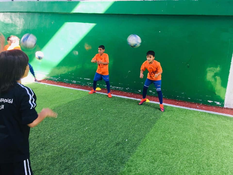 Football Academy in Askar Camp — Hoping