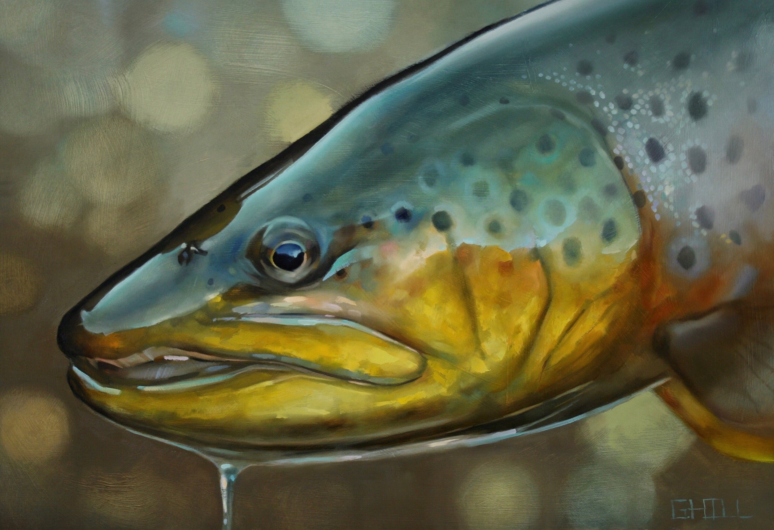 Oil Paintings of Fish and Wildlife — George Hill
