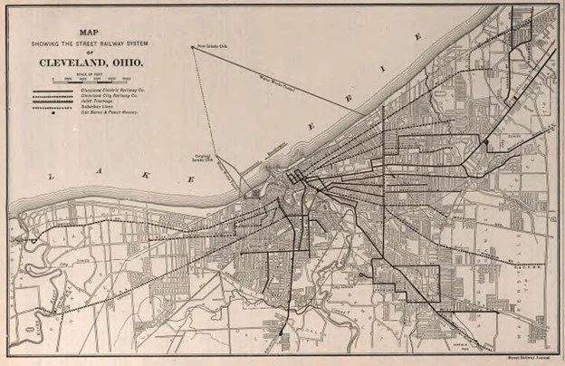 One of Cleveland's Earliest "Streetcar Suburbs," Cleveland Heights ...